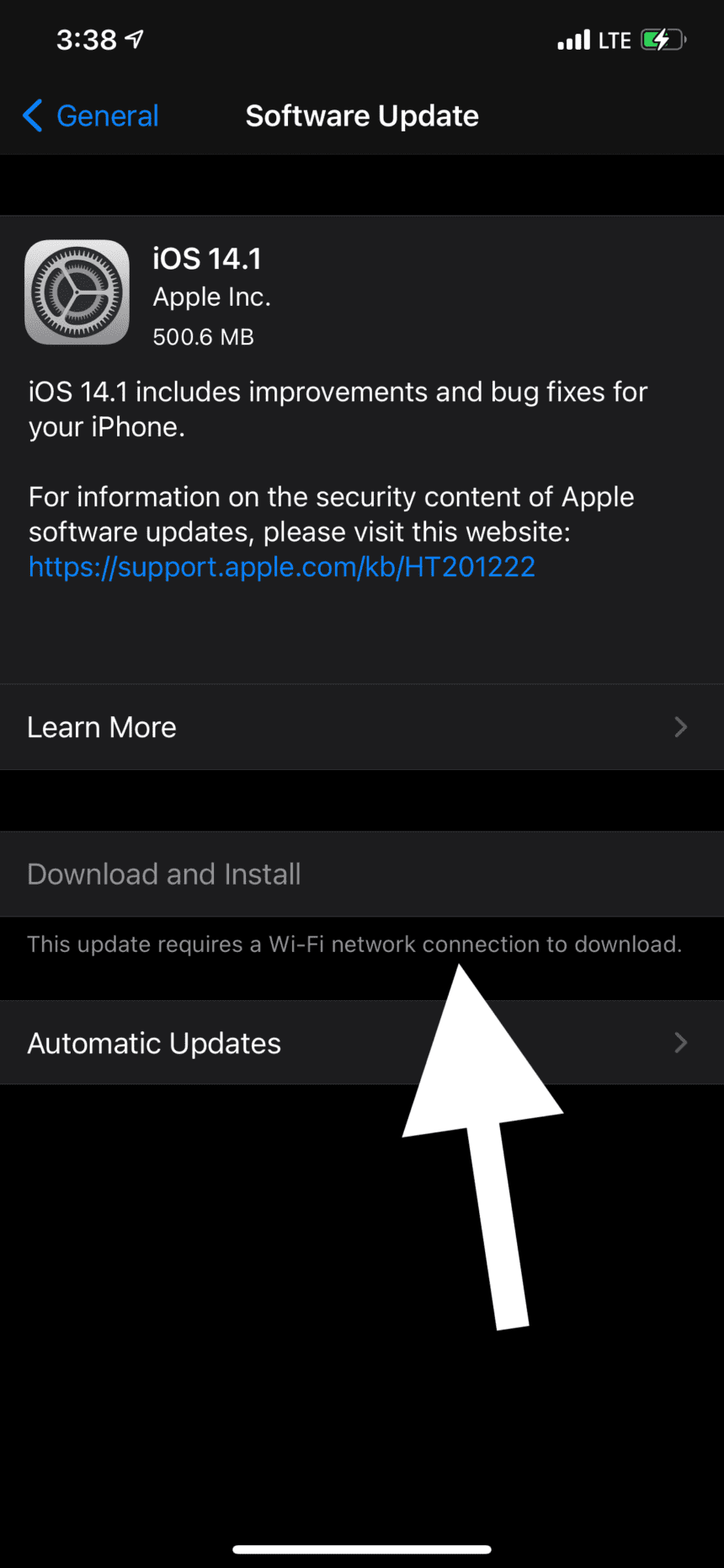 How to Fix ‘This Update Requires a Wi-Fi Network Connection to Download ...
